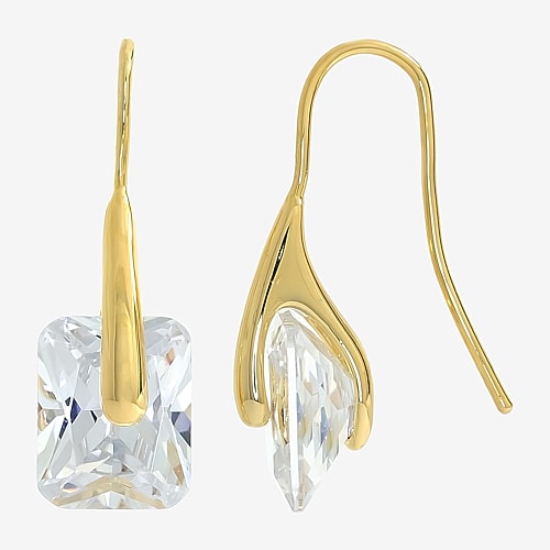 Click here for Sparkle Allure Womens Cubic Zirconia 14K Gold Over... prices