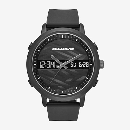Click here for Mens Skechers Black Lawndale Analog & Digital Watc... prices