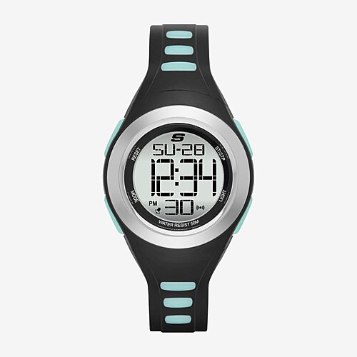 Click here for Skechers Womens Chronograph Digital Black Strap Wa... prices