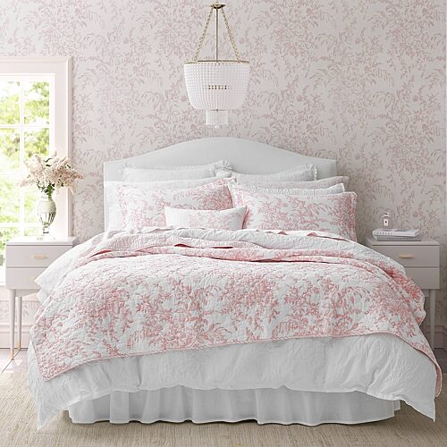 Click here for Laura Ashley Bedford Cotton Reversible 2-Pc. Quilt... prices