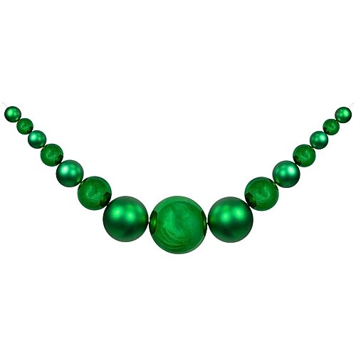 Click here for Northlight 6 Green Shiny And Matte Shatterproof Ba... prices