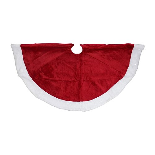 Click here for Northlight 48 Red And White Velveteen White Trim I... prices