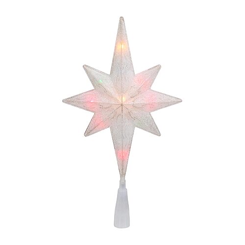 Click here for Northlight 11 White Frosted Bethlehem Star With Go... prices