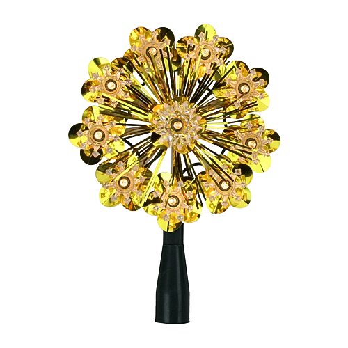 Click here for Northlight 5.5 Gold Snowflake Starburst Clear Ligh... prices