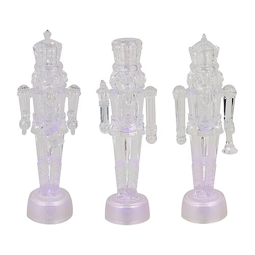 Click here for Northlight 7.5 Led Icy Crystal Figurines 3-pc. Chr... prices
