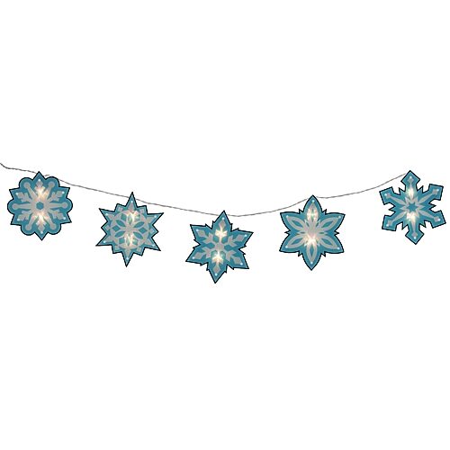 Click here for Northlight 10ct Blue And White Snowflake 4.5-Feet... prices