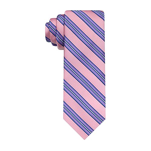 Click here for Van Heusen Extra Long Striped Tie  One Size  Pink prices