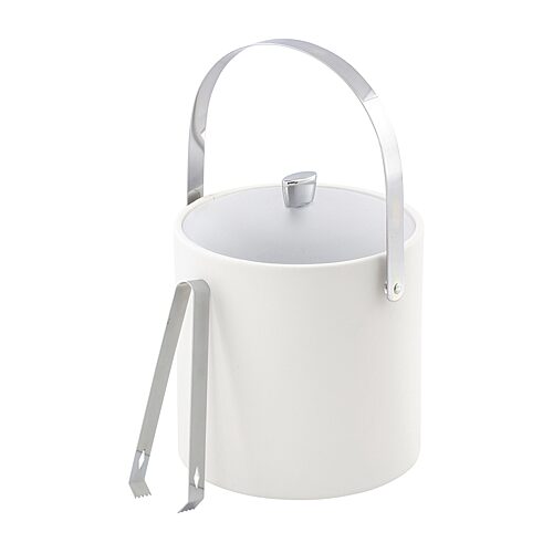 Click here for Kraftware Arc 3-pc. Ice Bucket + Tong Chrome Trim... prices
