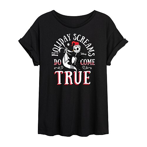Click here for Nightmare Before Christmas Holiday Screams Tee Wom... prices