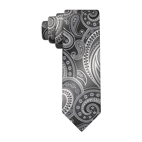 Click here for Van Heusen Paisley Tie  One Size  Black prices