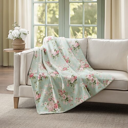Click here for Laura Ashley Reversible Coco Plush Throw  One Size... prices