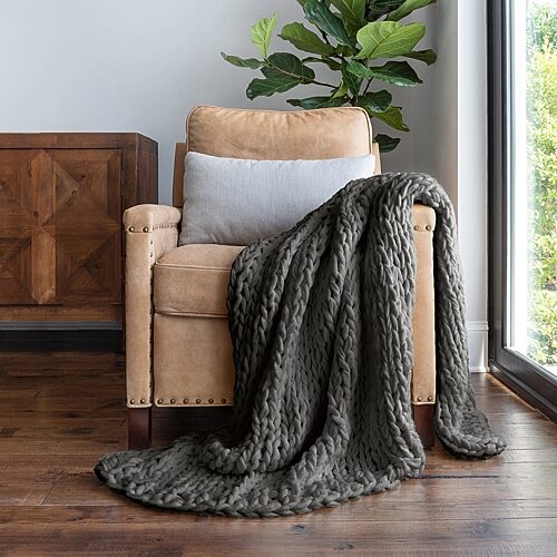 Click here for Soft Essentials Ultra Soft Chunky Knit Throw - 59x... prices