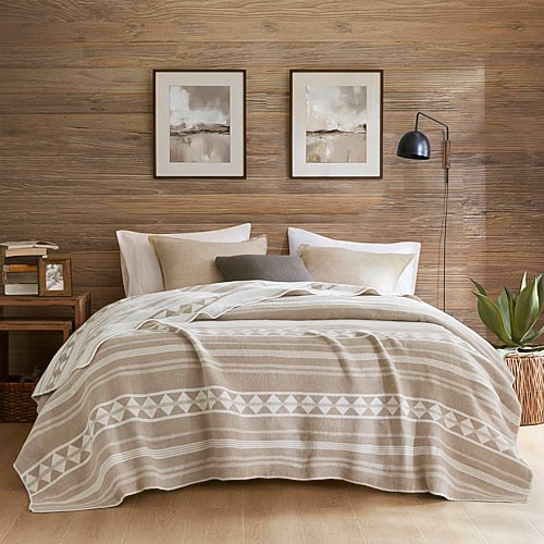 Click here for Woolrich Alberta Cotton Blend Breathable Blanket... prices