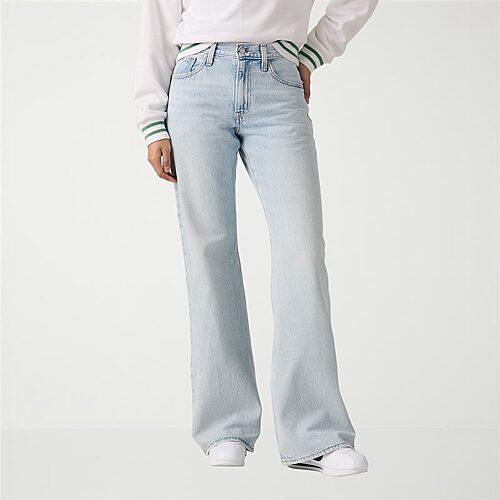 Click here for Levis Juniors Middy Loose Mid Rise Bootcut Jeans -... prices