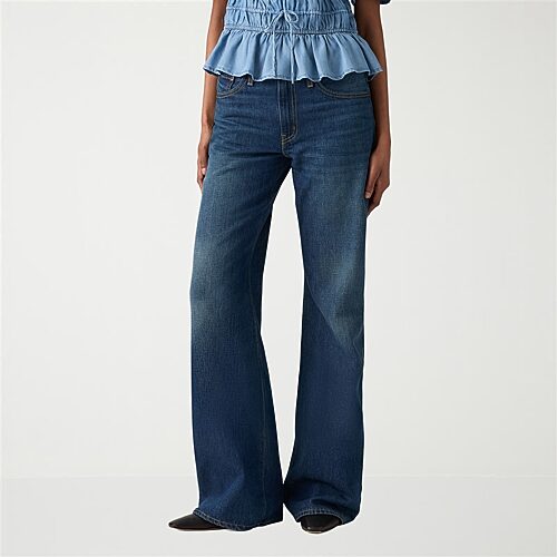 Click here for Levis Juniors Middy Loose Mid Rise Bootcut Jeans -... prices