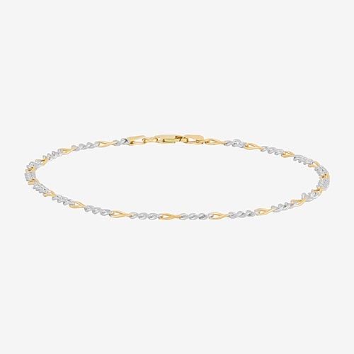 Click here for Made in Italy Womens 24K Gold Over Silver 10 Inch... prices
