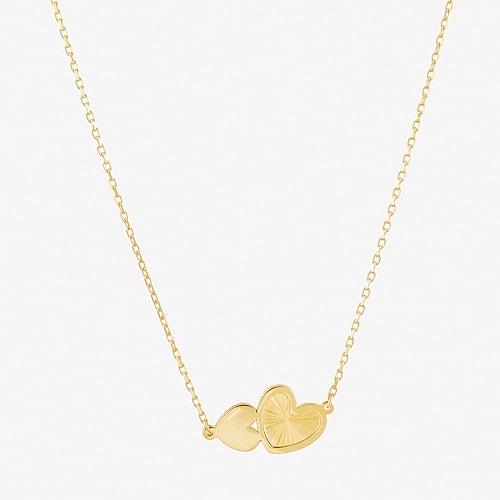 Click here for Limited Quantities! Womens 10K Gold Heart 17 Inch... prices