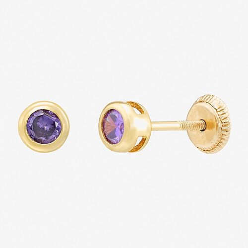 Click here for Limited Quantities! Purple Cubic Zirconia 14K Gold... prices