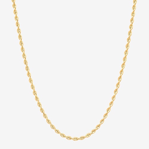 Click here for Limited Quantities! Womens 14K Gold 22 Inch Rope C... prices