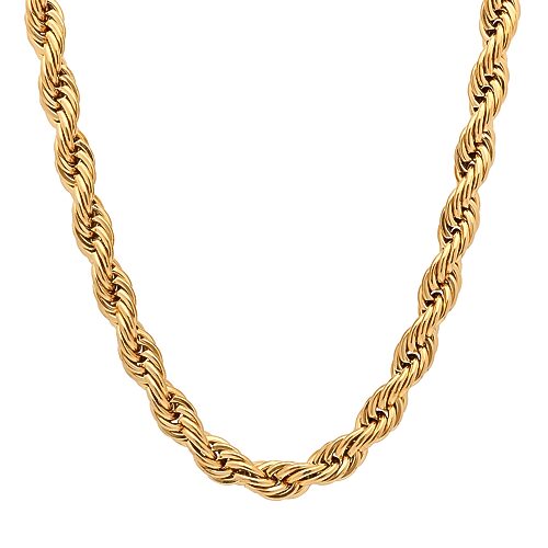 Click here for Mens 18K Gold Over Stainless Steel Hypoallergenic... prices
