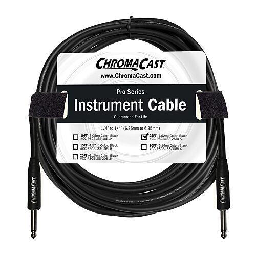 Click here for ChromaCast Pro Series Instrument Cable - 25 Feet... prices