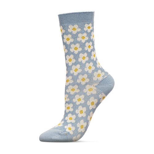 Click here for MeMoi Vintage Daisy Womens 1 Pair Crew Socks  9-11... prices