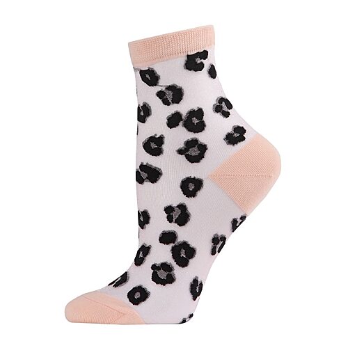 Click here for MeMoi Sheer Leopard Womens Breathable 1 Pair Quart... prices
