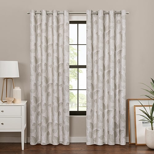 Click here for Eclipse Larissa Leaf Grommet Top 100 Blackout Sing... prices