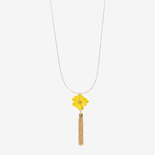 Click here for Liz Claiborne Tassel Womens Flower 32 Inch Pendant... prices