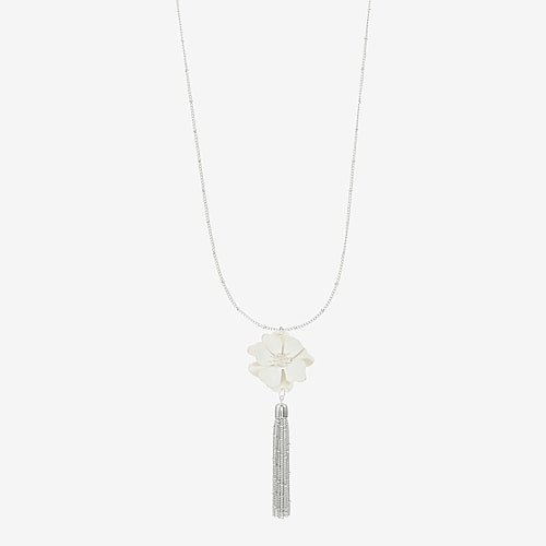 Click here for Liz Claiborne Tassel Womens Flower 32 Inch Pendant... prices