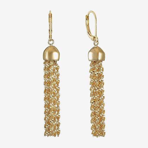 Click here for Monet Jewelry Tassel Womens Drop Earrings  One Siz... prices