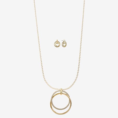 Click here for Liz Claiborne Womens Glass 2-pc. Jewelry Set  One... prices