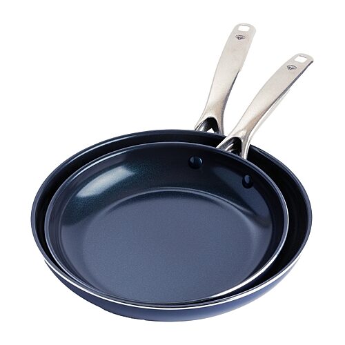 Click here for Blue Diamond Diamond-Infused 9.5 and 11 Frying Pan... prices