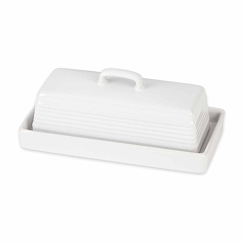 Click here for RSVP International Stoneware Butter Dish  One Size... prices