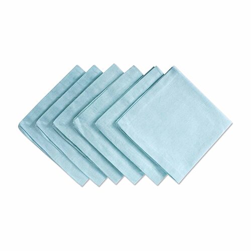 Click here for Design Imports Rose Solid Chambray 6-pc. Napkins... prices
