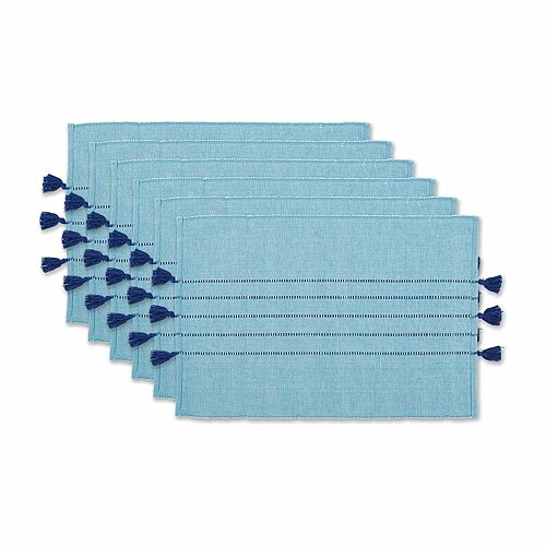 Click here for Design Imports Thera Stripe Placemat  Set of 6 - B... prices