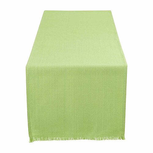 Click here for Design Imports Solid Heavyweight Fringed Table Run... prices