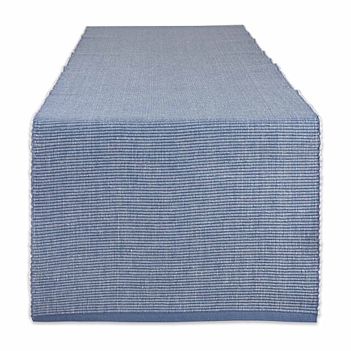 Click here for Design Imports Stonewash Blue/White 2-Tone Ribbed... prices