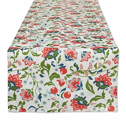Click here for Design Imports Garden Floral Print Outdoor Table R... prices