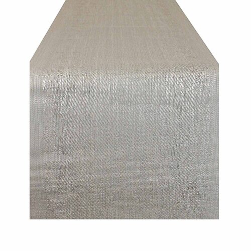 Click here for Space-Dyed Table Runner 13 x 72 - Grey prices