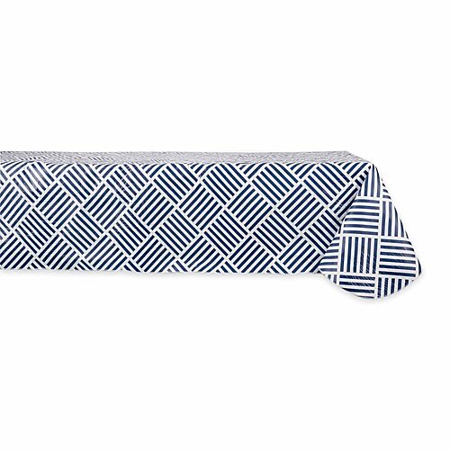 Click here for Design Imports Tablecloth 52 x 70 - Navy prices
