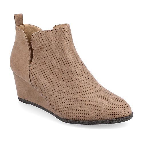 Click here for Journee Collection Womens Mylee Wedge Heel Booties... prices