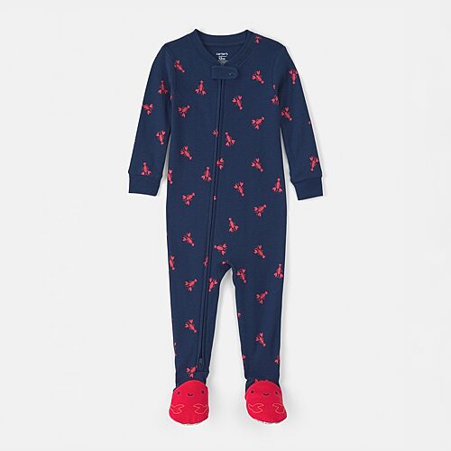 Click here for Carters Baby Boys Long-Sleeve Sleep & Play - Blue prices