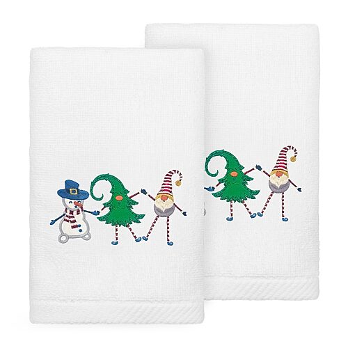 Click here for Linum Home Textiles Christmas Frolic Embroidered 2... prices