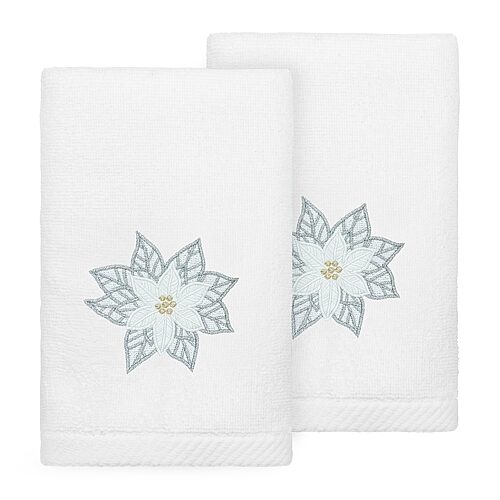 Click here for Linum Home Textiles Christmas Blossom Embroidered... prices