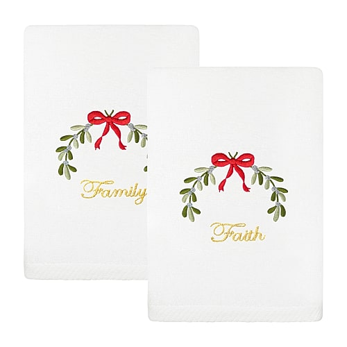 Click here for Linum Home Textiles Christmas Ideals Embroidered 2... prices
