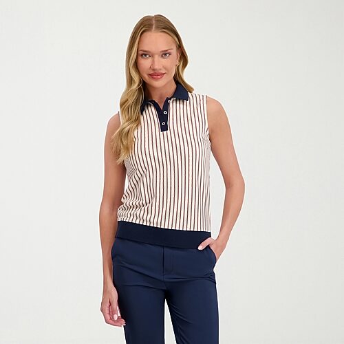 Click here for Stella Parker Womens Sleeveless Polo Shirt  X-smal... prices