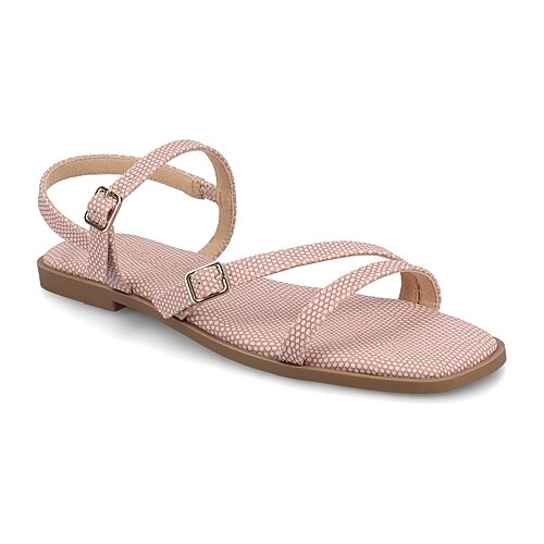 Click here for Journee Collection Womens Slingback Strap Flat San... prices