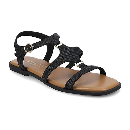 Click here for Journee Collection Womens Briley Ankle Strap Flat... prices