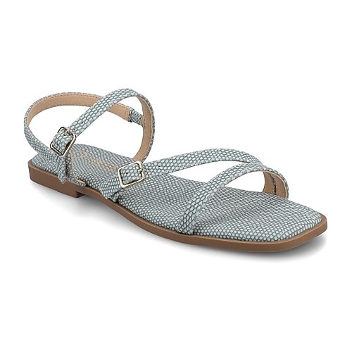 Click here for Journee Collection Womens Slingback Strap Flat San... prices